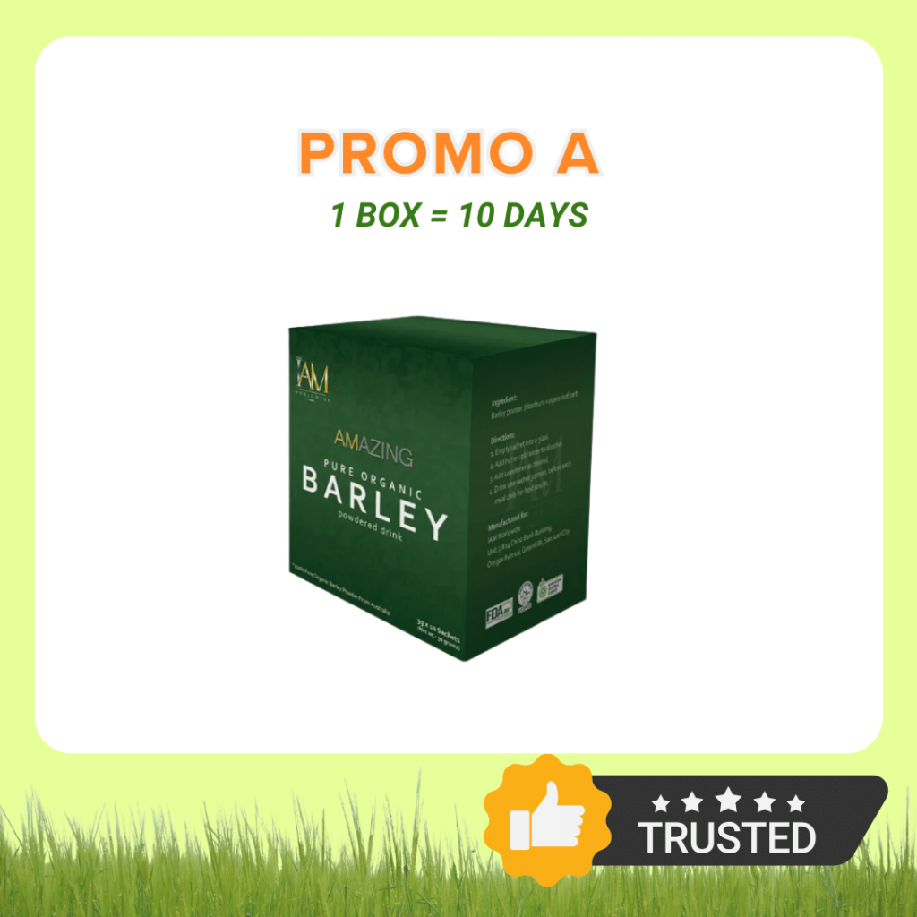Buy 1 Box for 10 Days Supply of Amazing Barley – I AM WORLDWIDE AMAZING ...